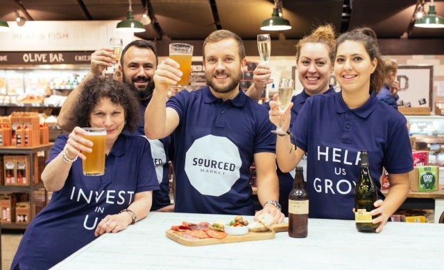 Artisan food and drink start-up Sourced Market accrues £1m from the ...