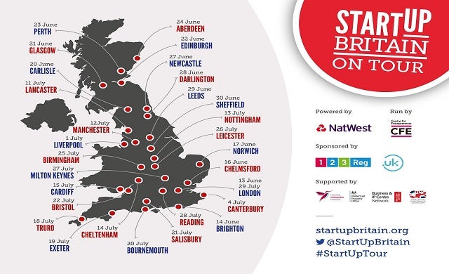 StartUp Britain UK bus tour back on the road for 2016 - Startups.co.uk