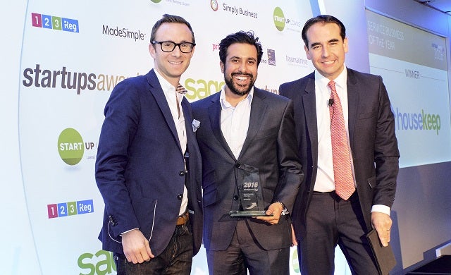 Service Business of the Year 2016 - Startups.co.uk